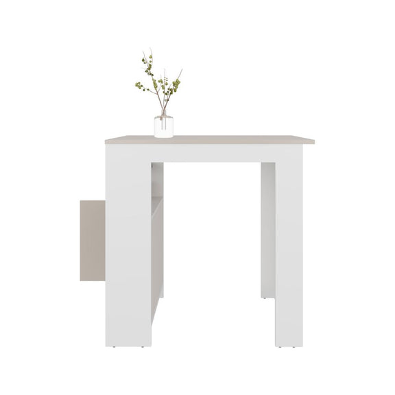 Barra de Cocina Atica, Blanco Duqueza y Capri, con un diseño moderno ...
