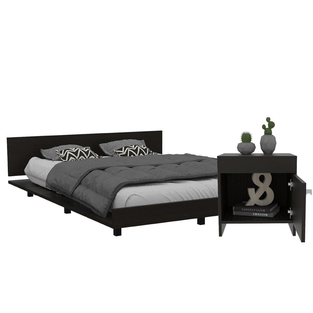 Combo para Habitación Rayco, Incluye Cama y Mesa de Noche – Maximuebles